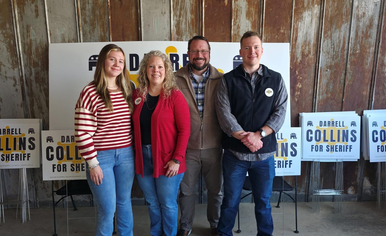 Darrell Collins Launches Bid for Calhoun County Sheriff